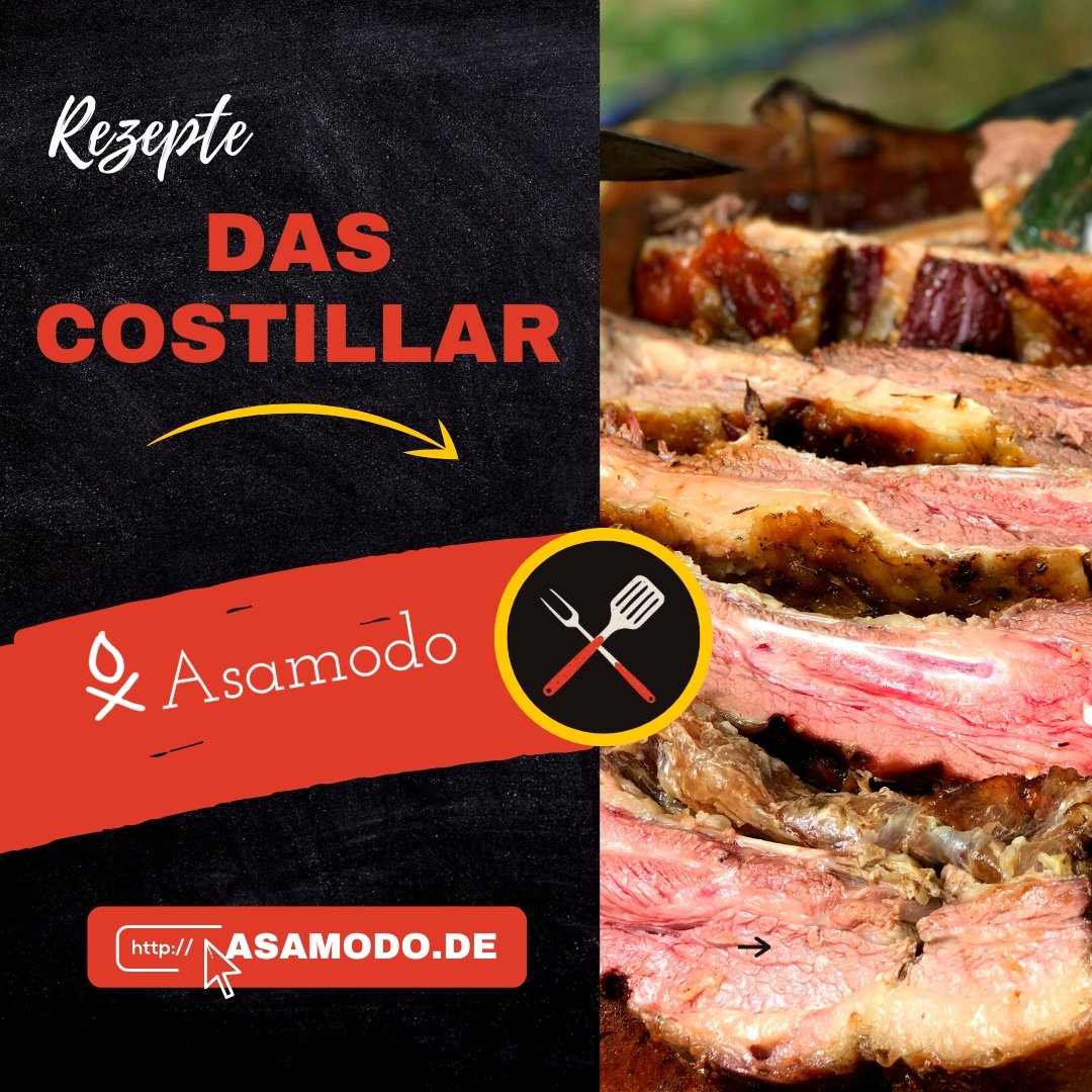Rib rack - the highlight of the Asado