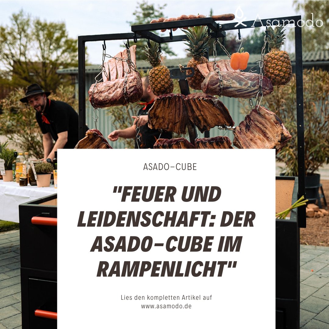 Fire and Passion: The Asado Cube in the Spotlight